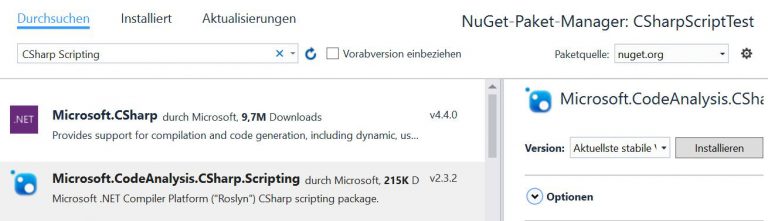 C# Scripting – Hello World Beispiel – CPWENZ C# Scripting – Hello World Beispiel – CPWENZ